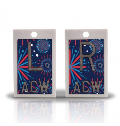 Injected molded plastic Xray markers with up to 3 lead initials- Magic ...