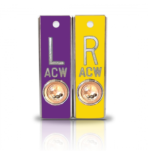 Position Indicators X-ray Marker with beads to show the patient ...