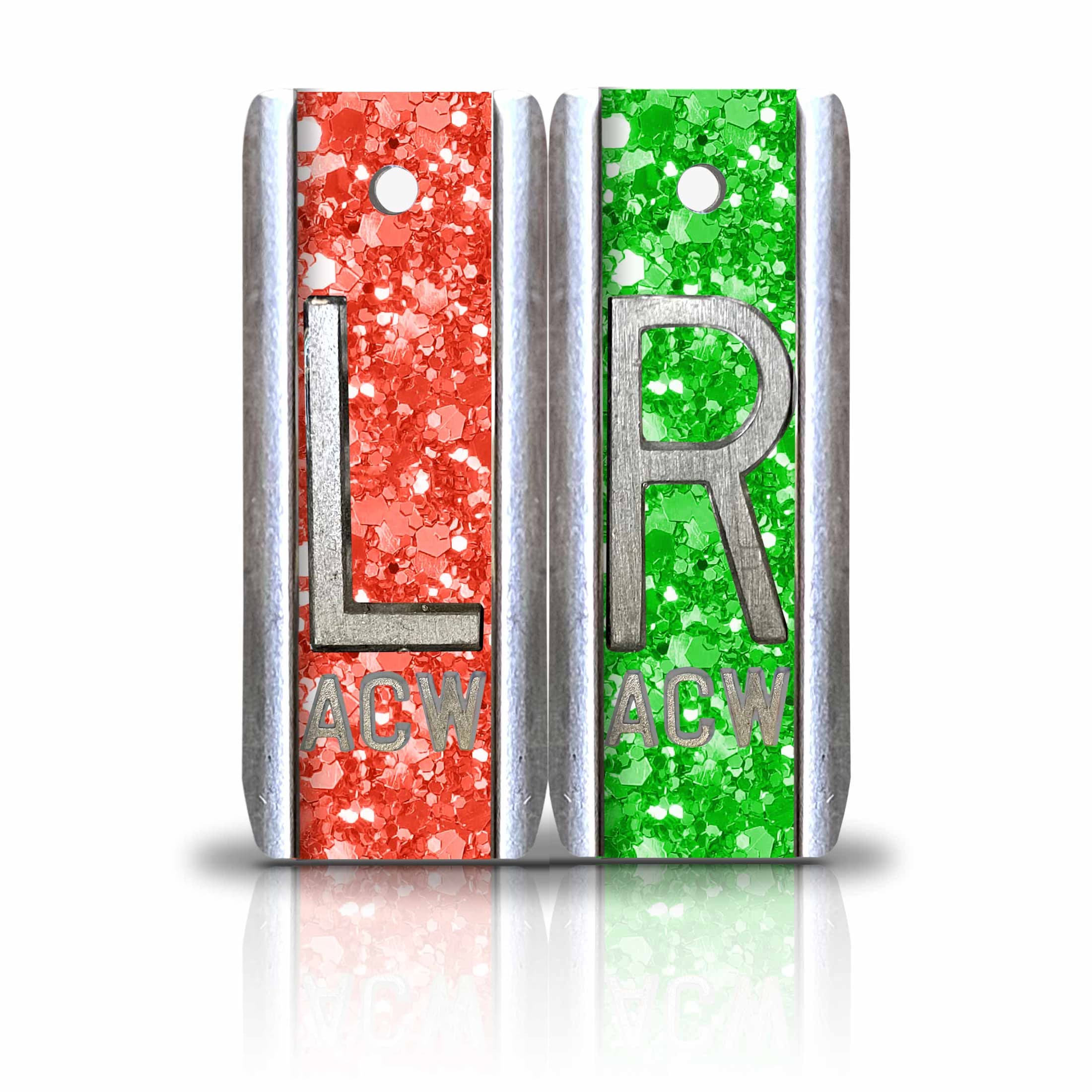 1 7/8" Glitter Elite Aluminum Lead Xray Markers- Magic X-ray Markers