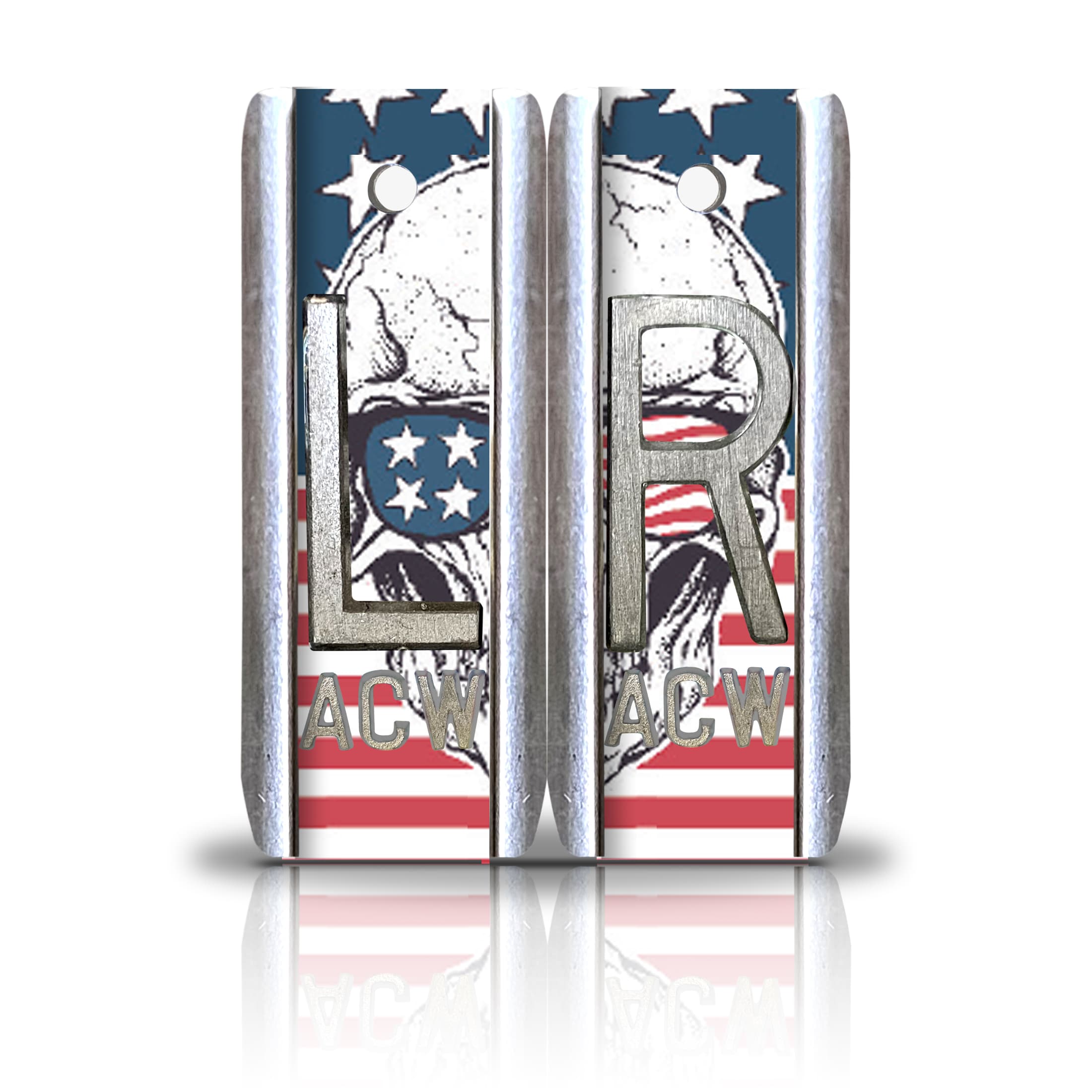 Elite Custom Xray Markers Skull USA Design- Magic X-ray Markers