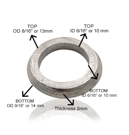 Unmounted Lead Rings for Position X-Ray Markers- Magic X-ray Markers