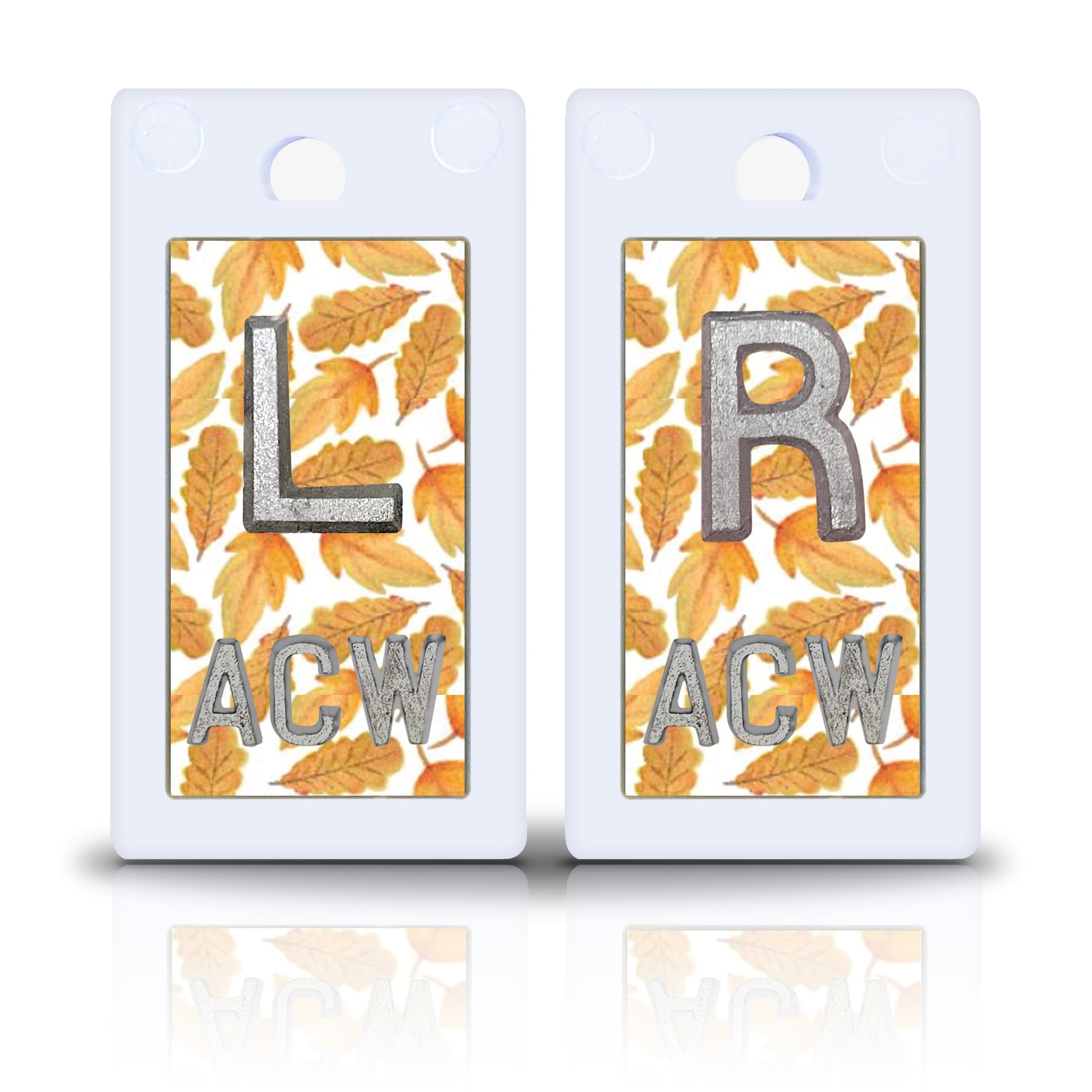 Autumn Leaves Plastic Lead Xray Markers - Magic X-ray Markers