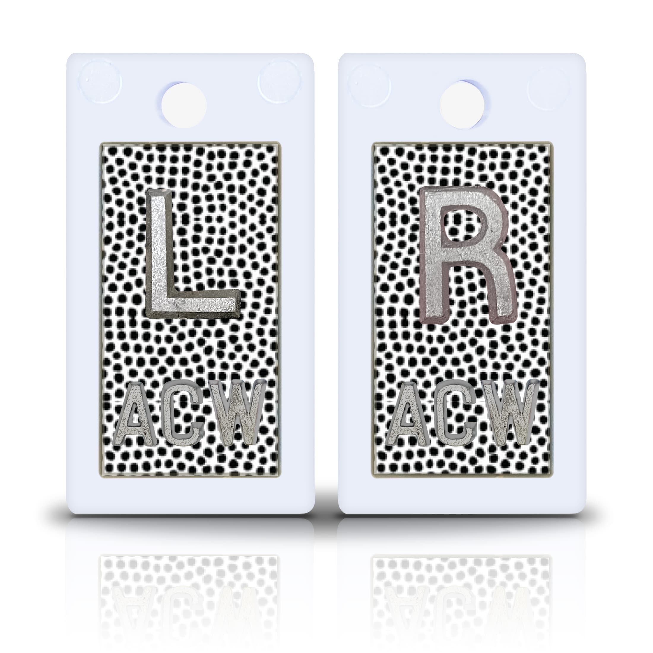 Dot Texture Graphic Design 2 Plastic Lead Xray Markers - Magic X-ray ...