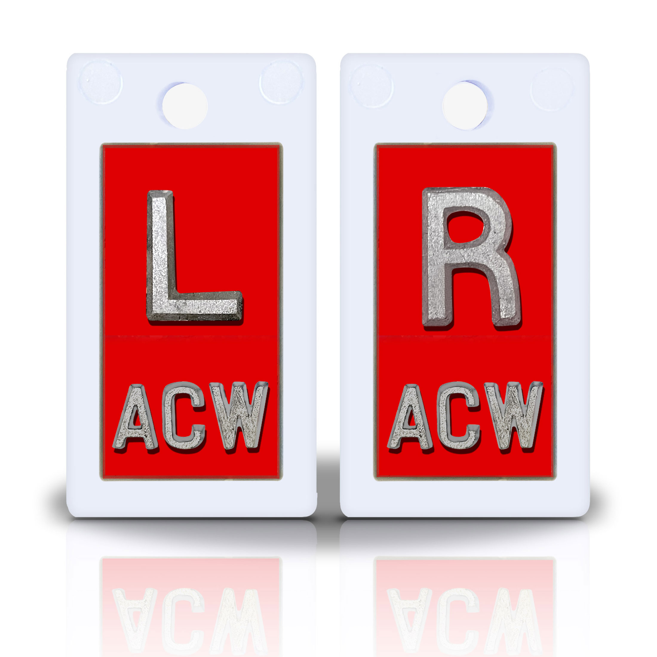 Standard Red Color Plastic Lead Xray Markers- Magic X-ray Markers