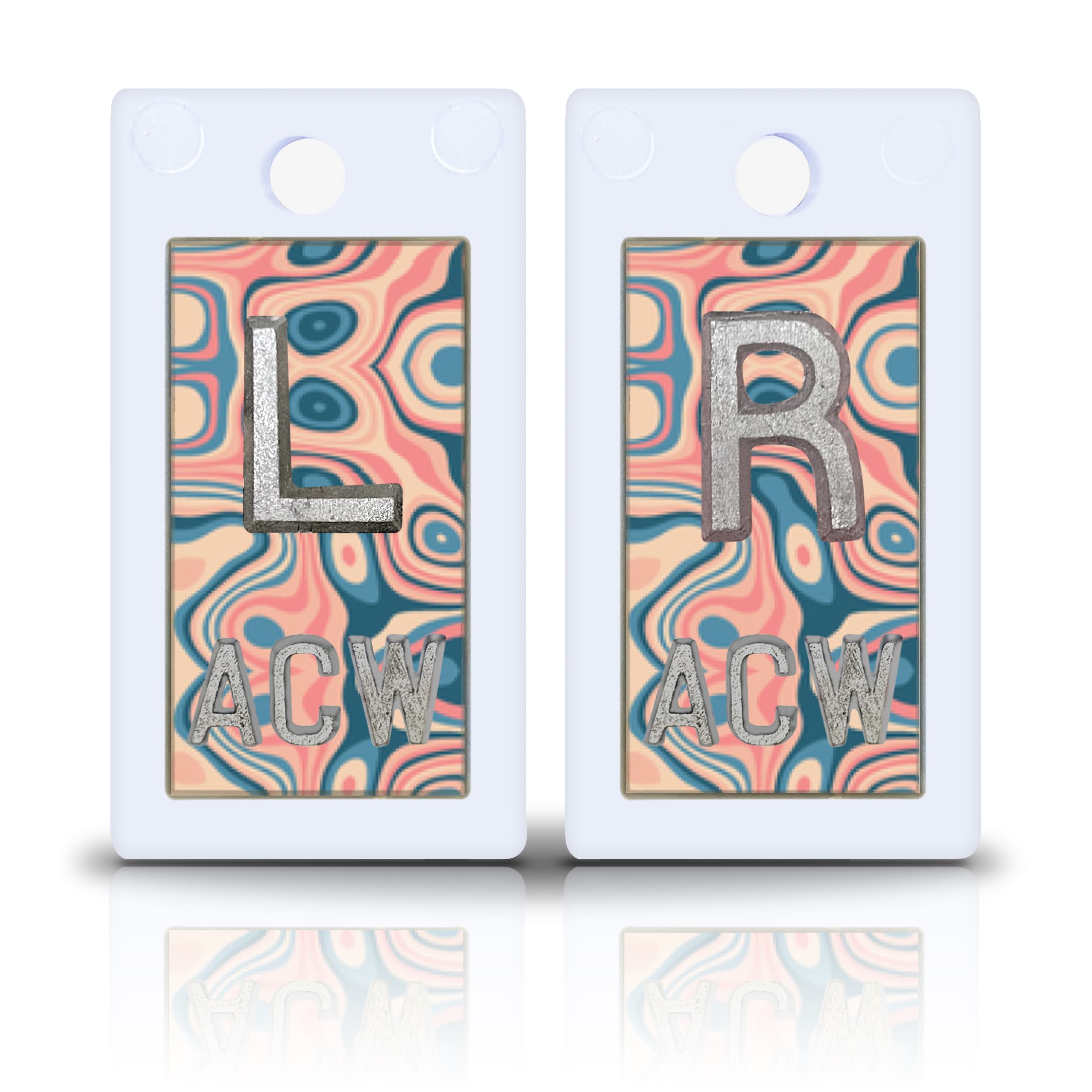 Abstract Swirl Graphic Design 2 Plastic Lead Xray Markers - Magic X-ray ...