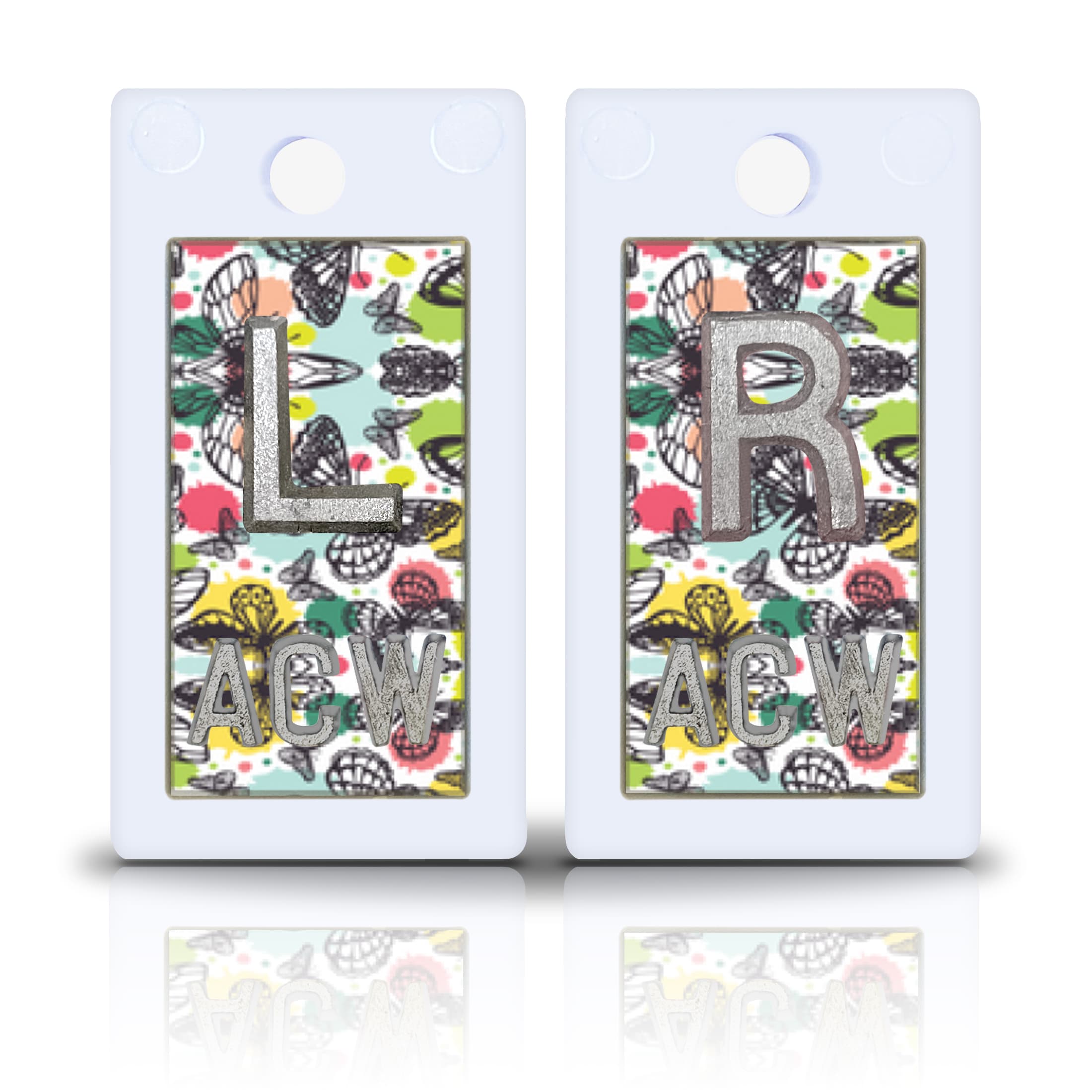 Butterflies Graphic Design 2 Plastic Lead Xray Markers - Magic X-ray ...