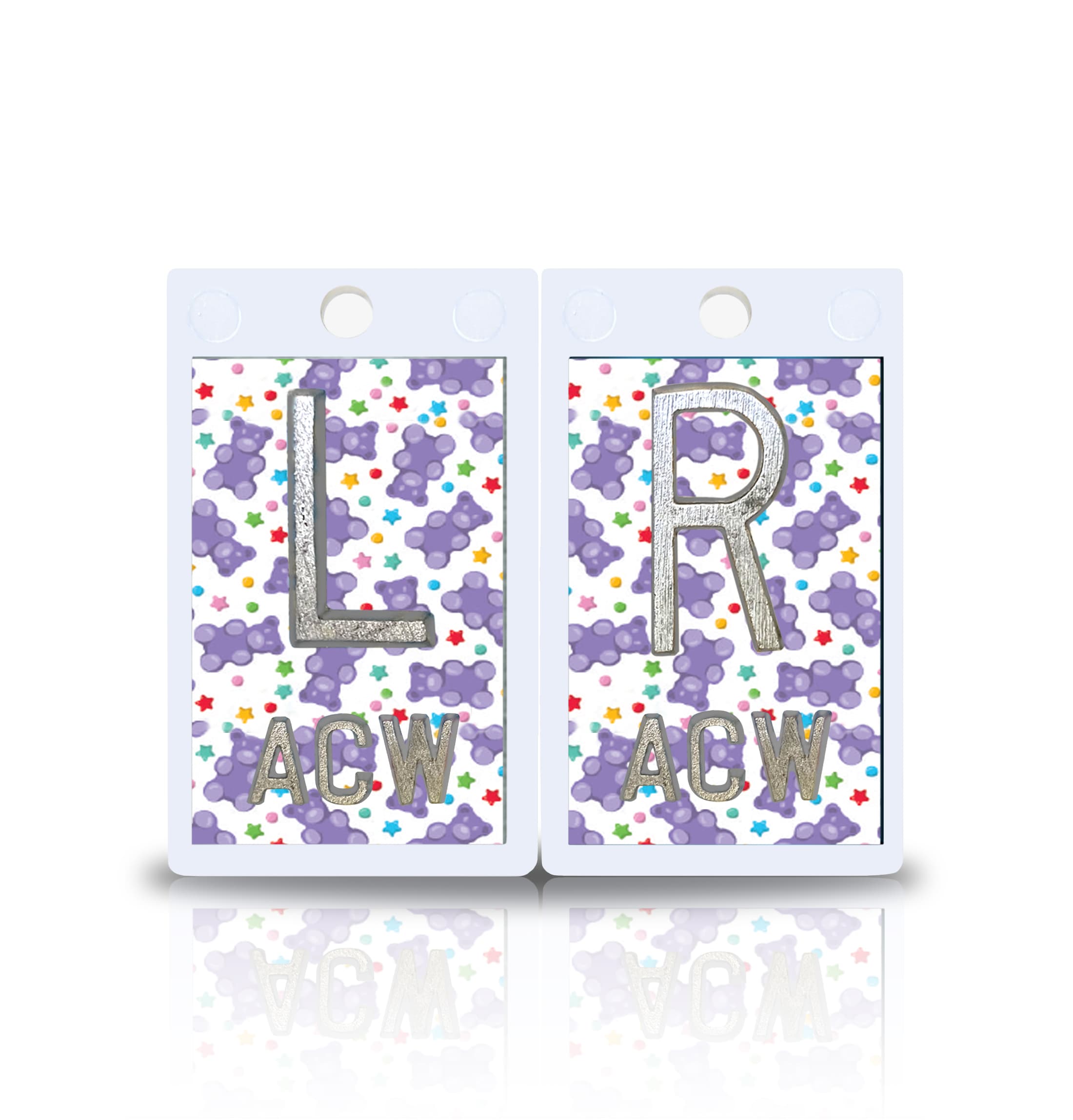 2" Plastic X Ray Markers With Gummi Bears Design- Magic X-ray Markers