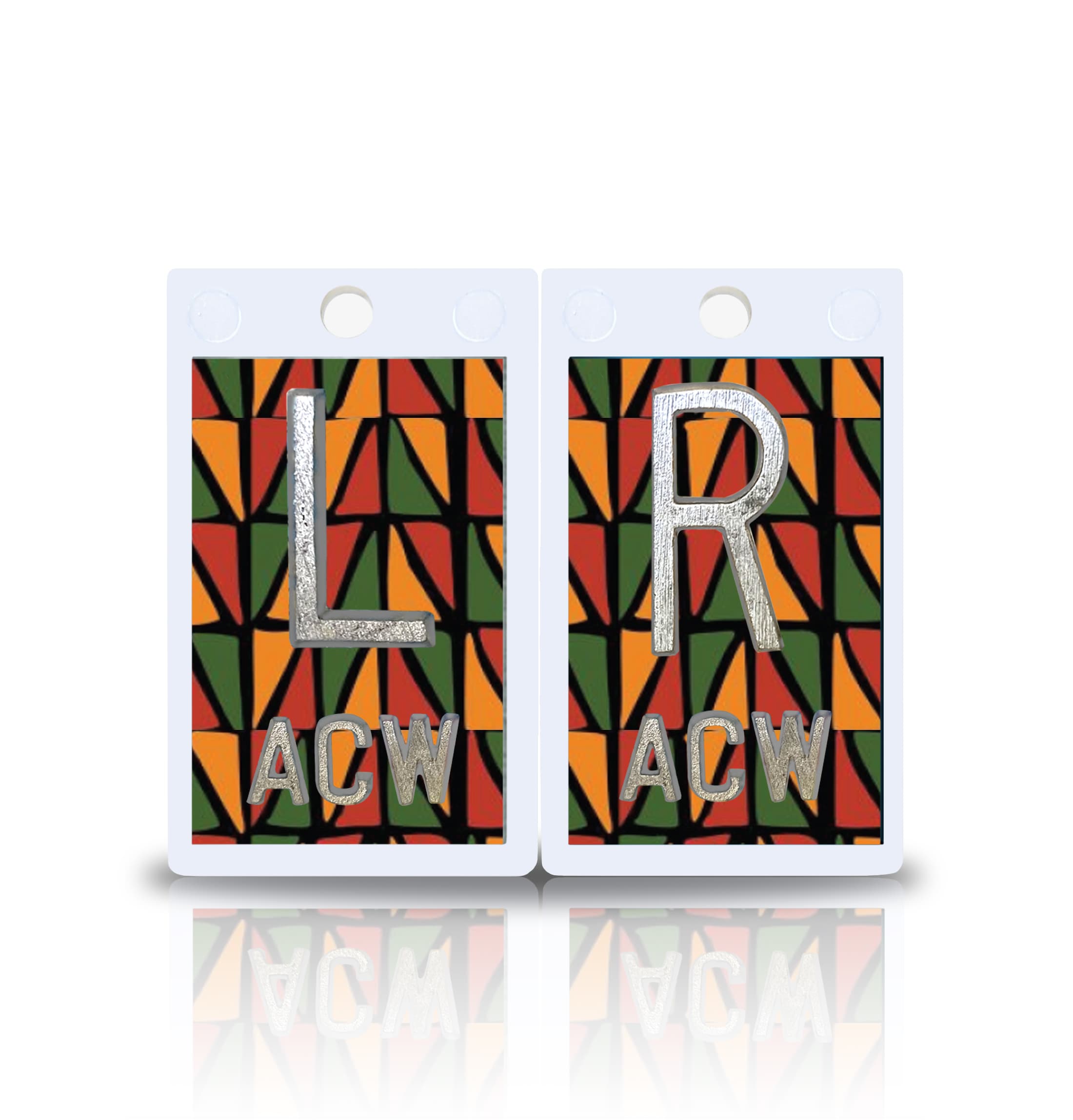 2" Plastic X Ray Markers With Kwanzaa Design- Magic X-ray Markers