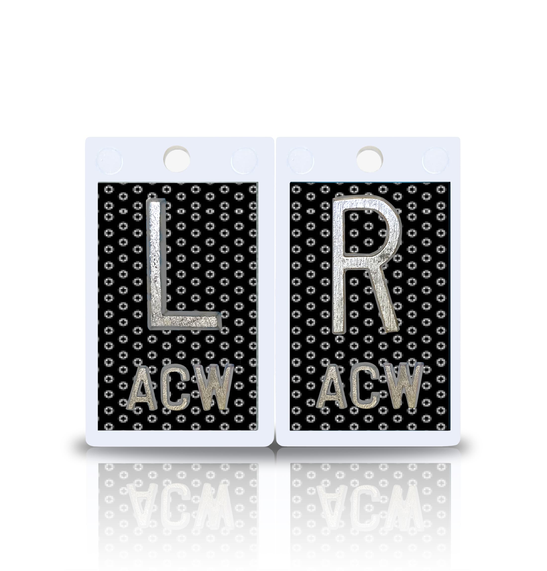 2" Plastic X Ray Markers With Cross Dots Design- Magic X-ray Markers