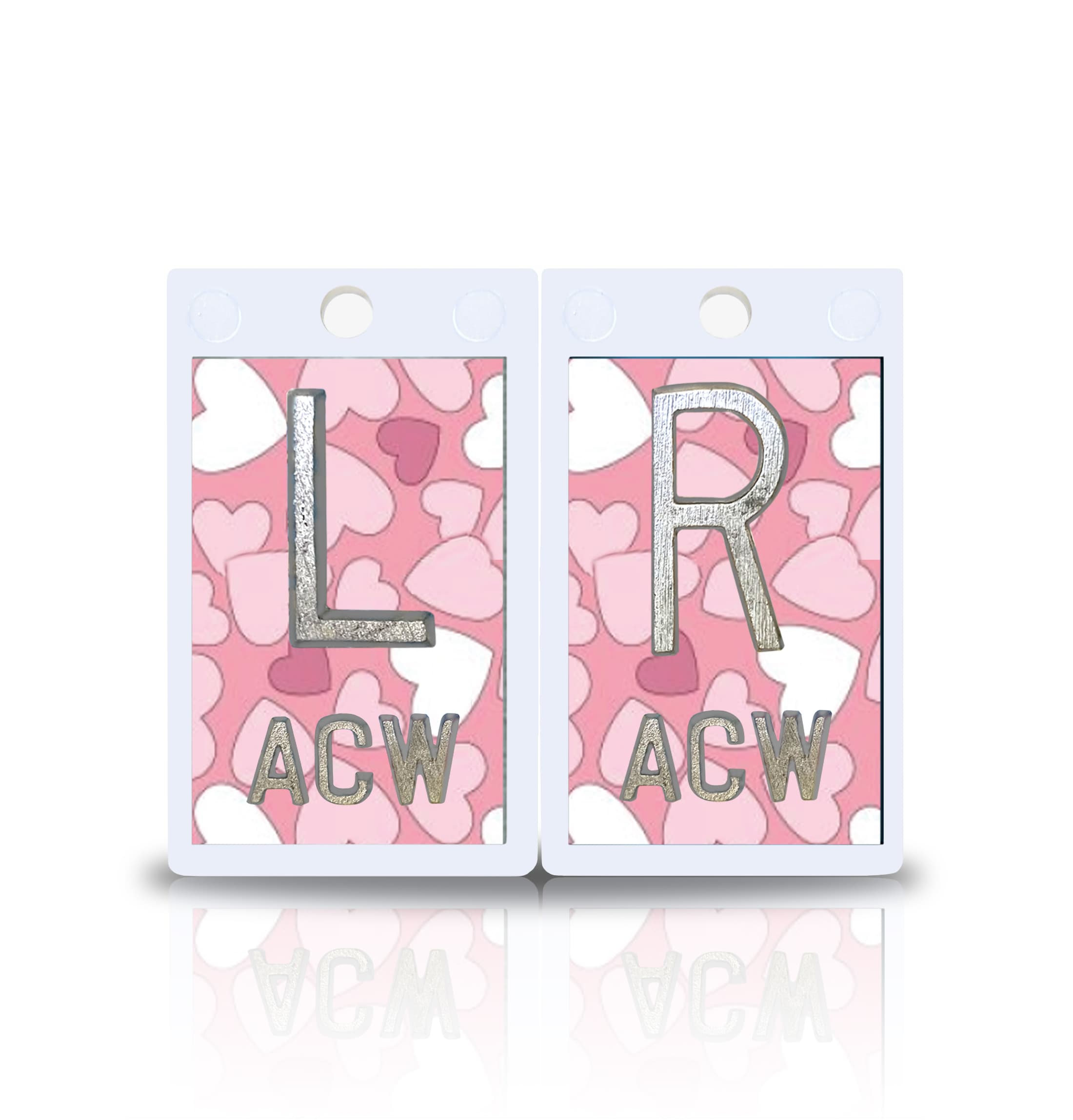 2" Plastic X Ray Markers With Haearts Design- Magic X-ray Markers