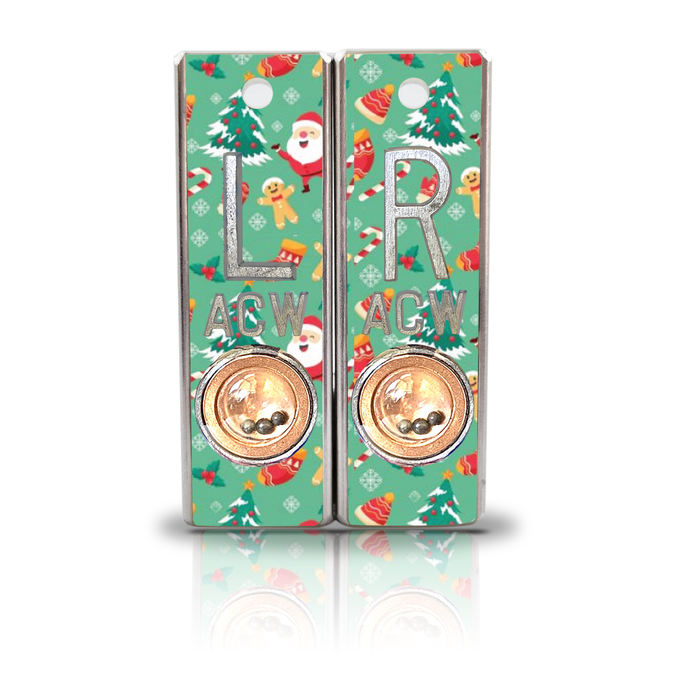 Aluminum Position Indicator X Ray Markers, Christmas- Magic X-ray Markers