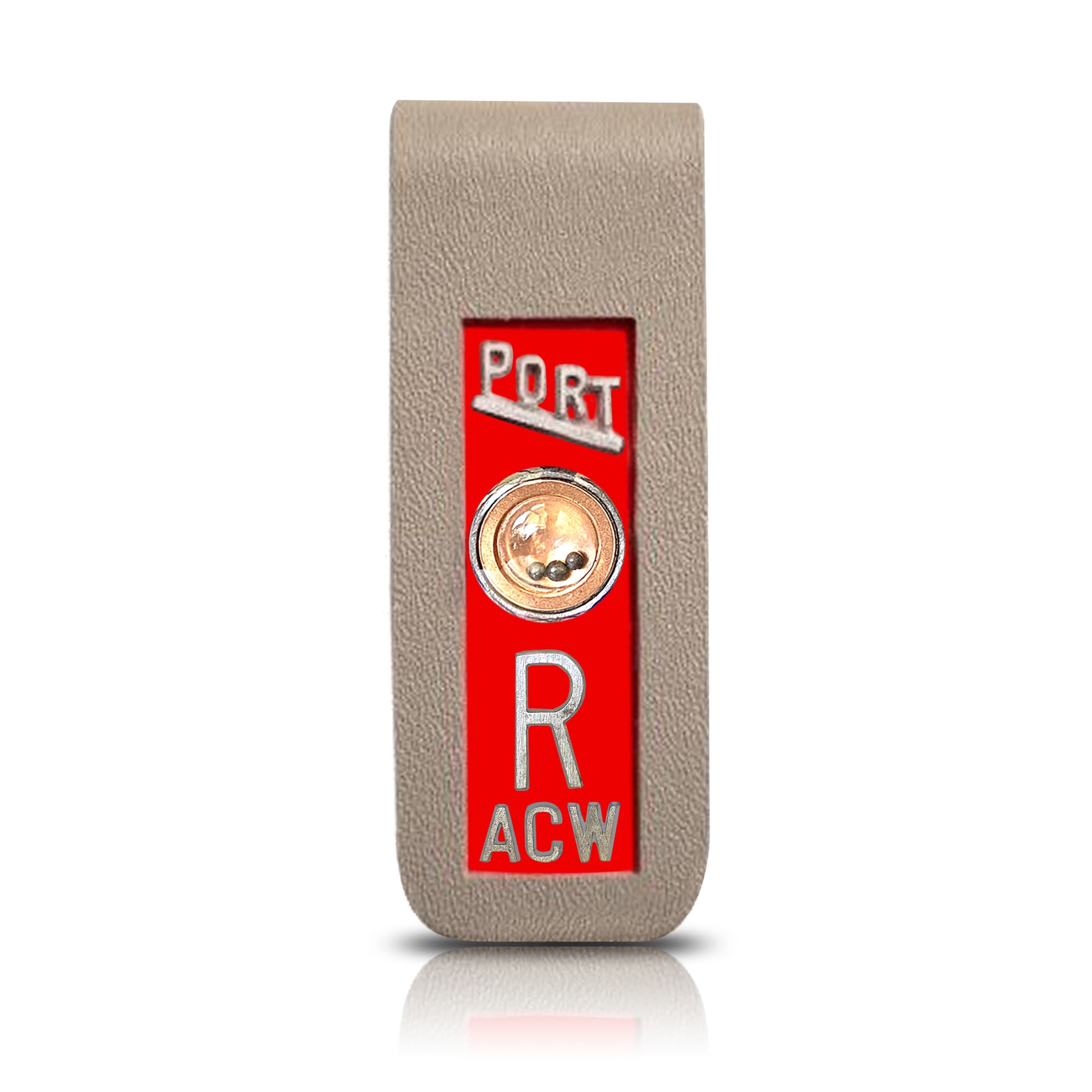 1 1/2" Clip On X-ray Position Markers, L & R with Initials and PORT ...