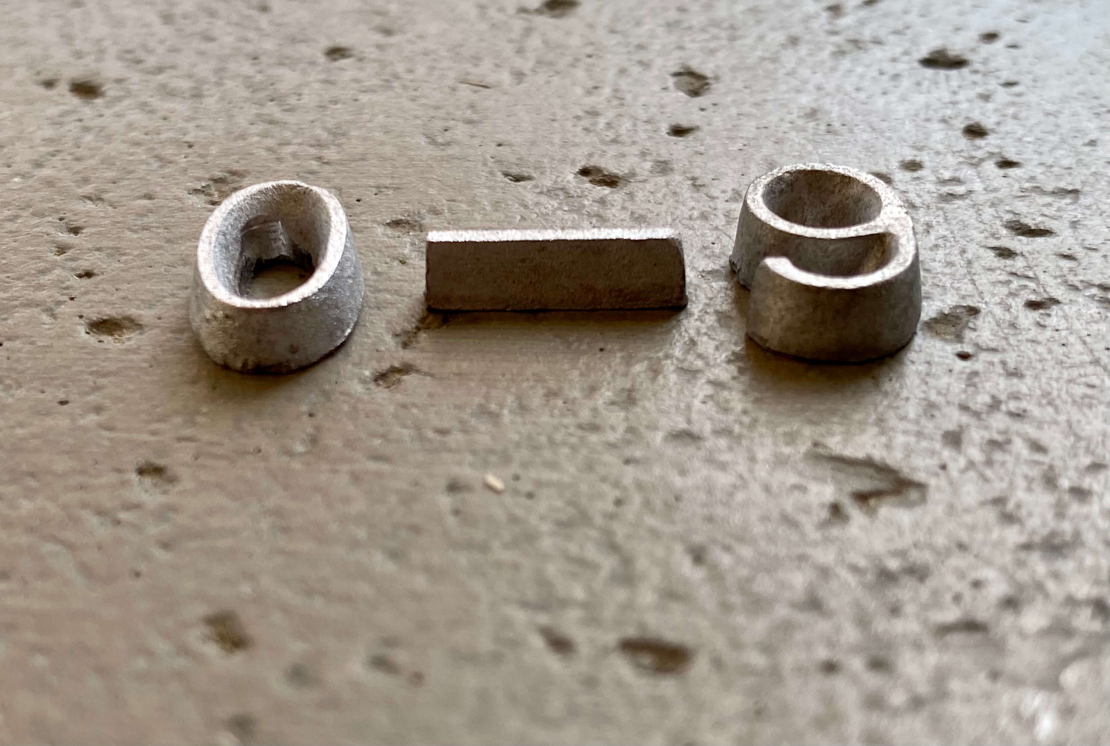 Set of 0 to 9 INDUSTRIAL UNMOUNTED LEAD LETTERS- Magic X-ray Markers