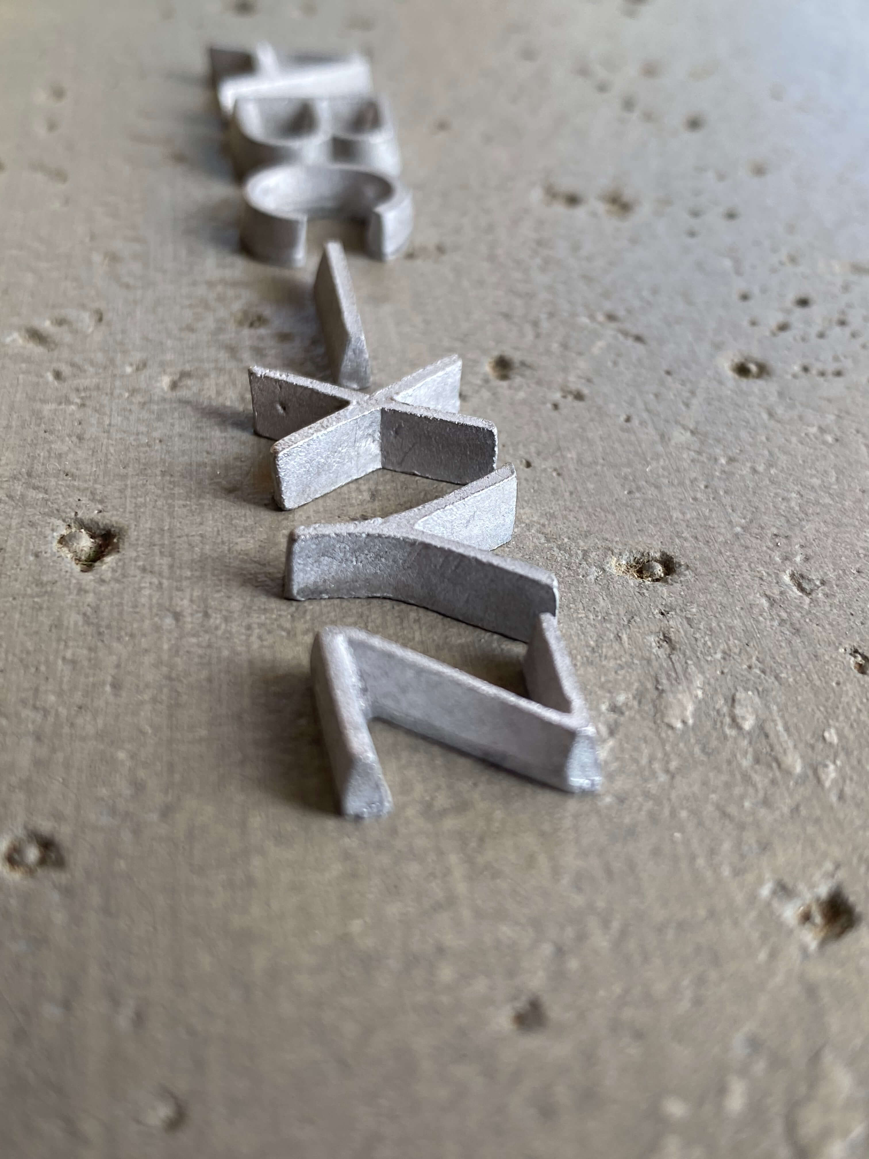 Unmounted Lead Characters High-Energy Style- Magic X-ray Markers