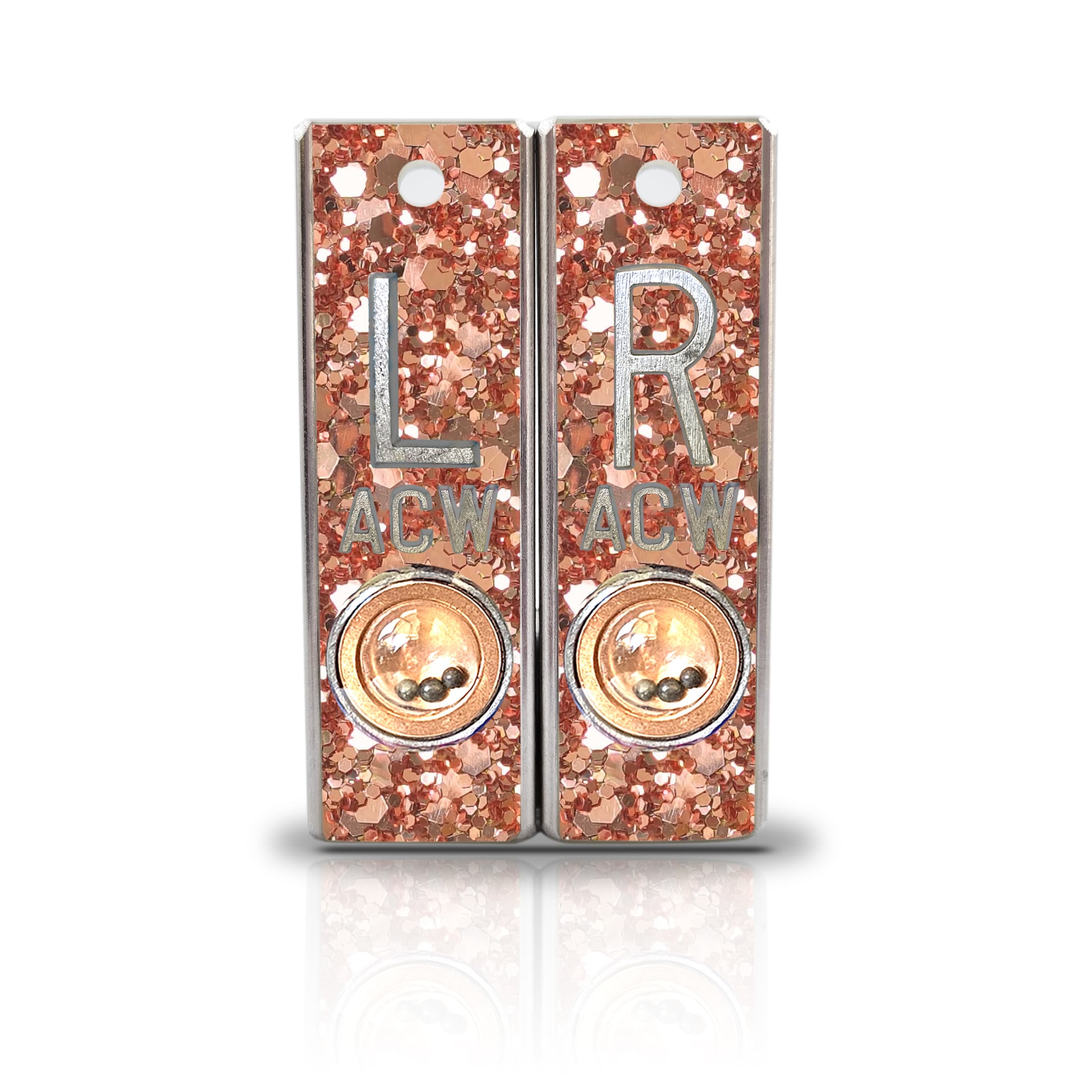 Aluminum Position Indicator X Ray Markers, Rosy Gold Glitter- Magic X ...