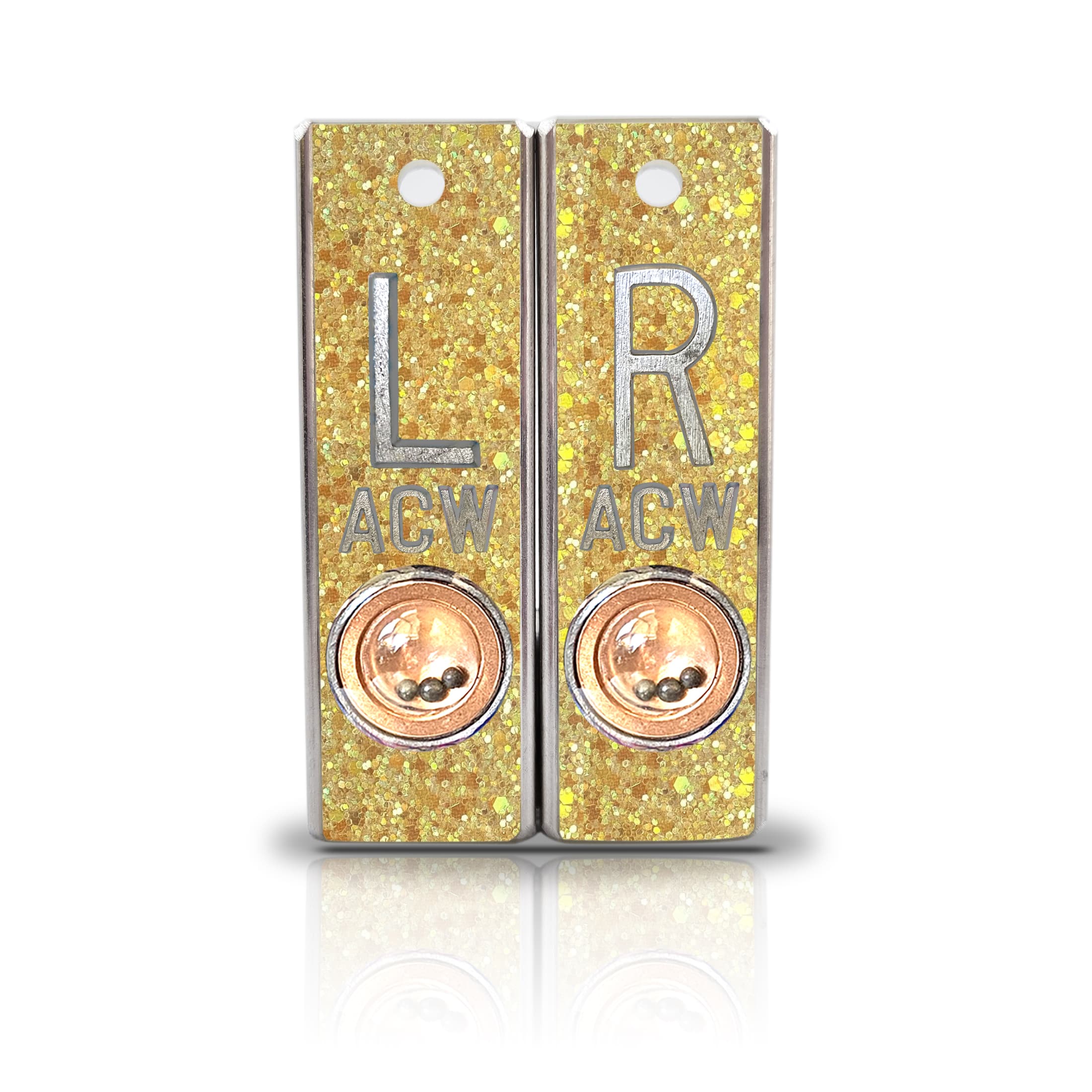 Aluminum Position Indicator X Ray Markers, Lemon Crush Glitter- Magic X ...