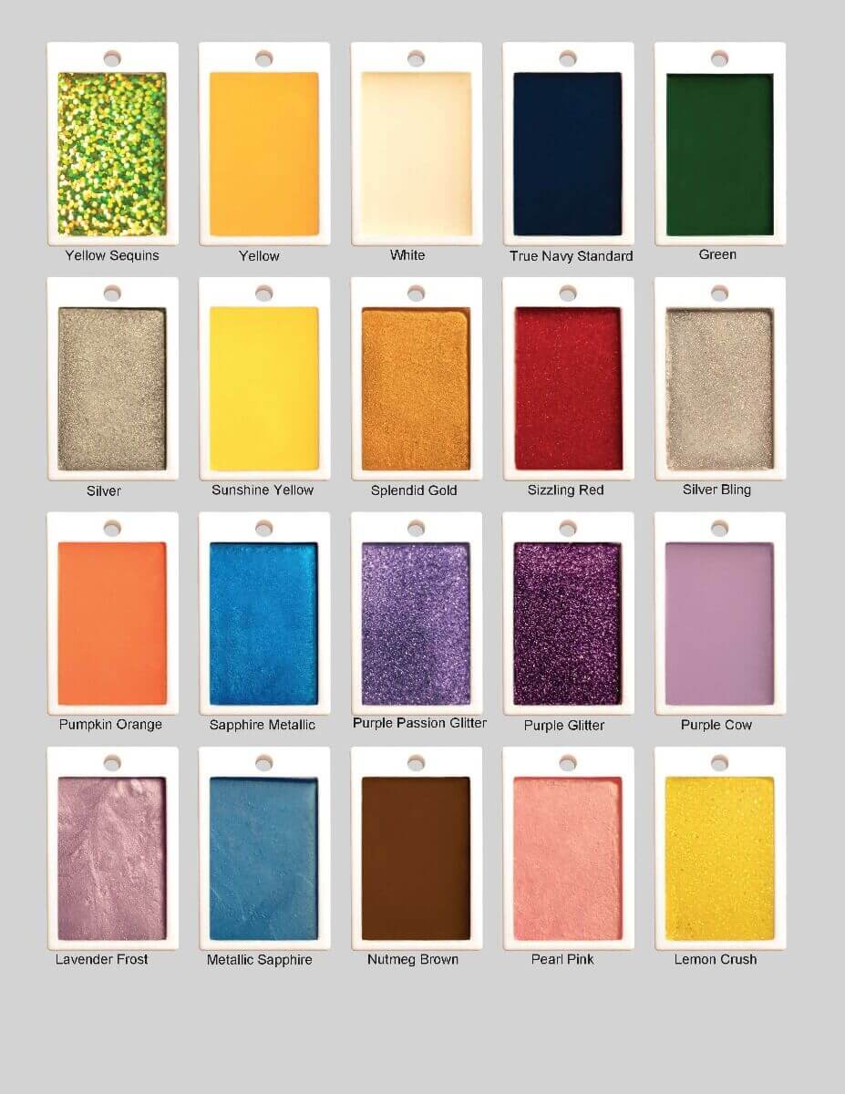 Plastic Lead X Ray Markers Mix & Match Glitter Color- Magic X-ray Markers