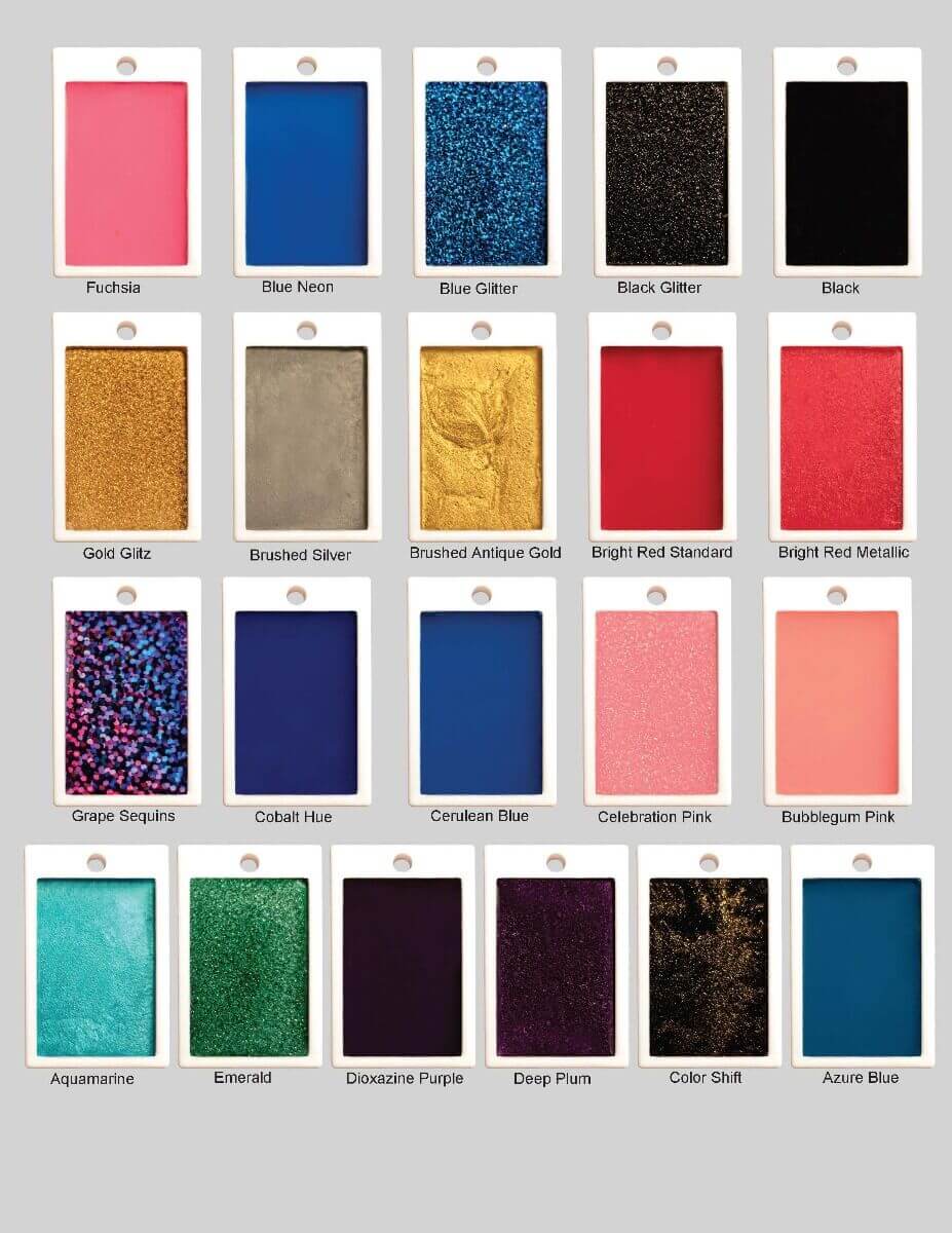 Plastic Lead X Ray Markers Mix & Match Glitter Color- Magic X-ray Markers